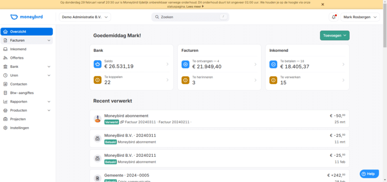 Moneybird Review 2025 | Onze Ervaringen en Testresultaten